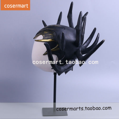 2017 Thor 3 Hela Helmet Latex Adult Cosplay Mask Props Evil Horn Hat ...