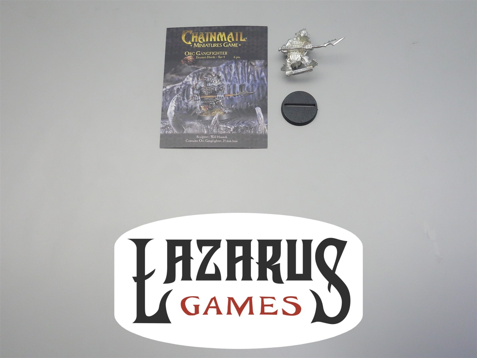 Chainmail Miniatures Game: Orc Gangfighter (TSR) | eBay