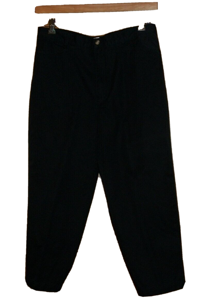Talbots Petite Black Capris w/ front pockets, 1 back pocket, belt loops ...