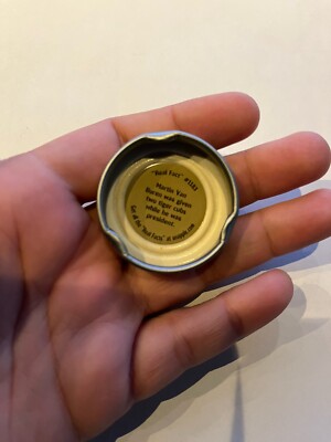 Vntg Snapple Real Fact Metal Bottle Cap HTF Juice Drink #1183 Martin ...