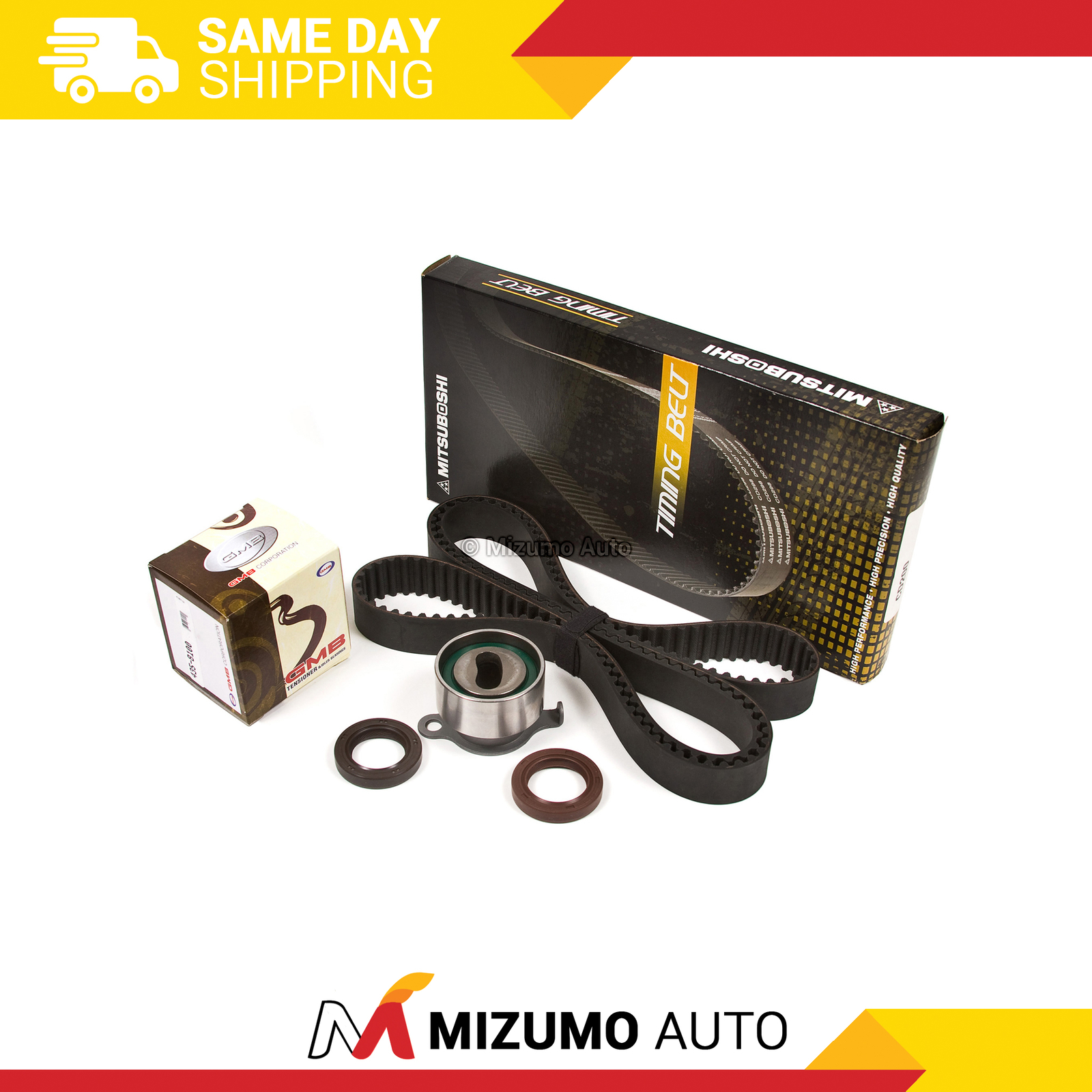 Timing Belt Kit For 88-95 Honda Civic CRX Del Sol 1.5L D15B – Full ...