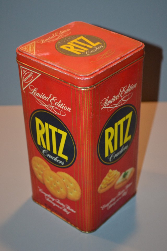Vintage Ritz Crackers Nabisco Tin Can Limited Edition 1986 | eBay