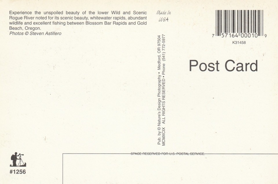 The scenic Rogue River Oregon spac map multiple scenic views ...