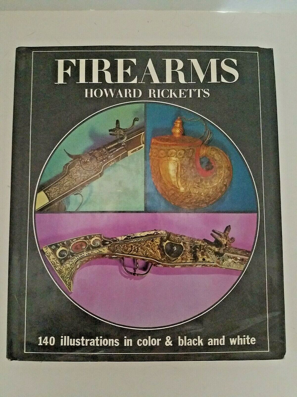 Vintage Book Firearms Howard Ricketts Hardback Dust Cover 1970s Octopus ...