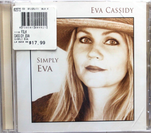 EVA CASSIDY SIMPLY EVA [NEW CD] SEALED SOLO VOCAL/GUITAR CASE CRACKED ...