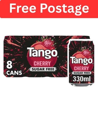 Tango Cherry Sugar Free Cans 8 x 330ml | eBay UK