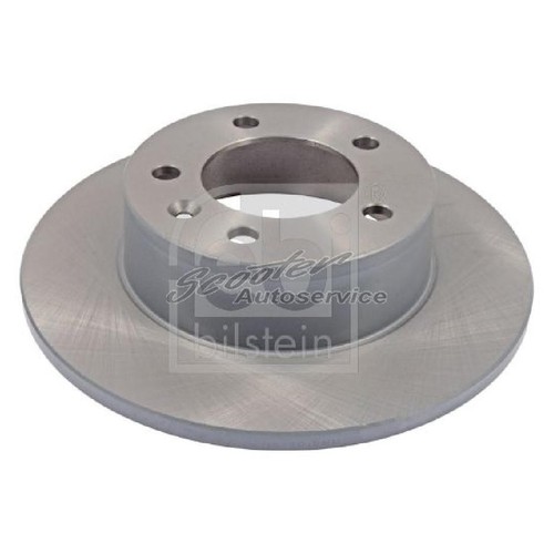 2x Febi Bilstein Bremsscheibe hinten u.a. für Nissan Opel Renault ...