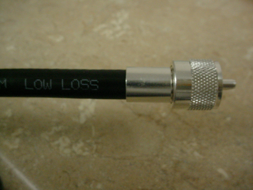 10 Silver-Teflon® PL-259 Type Crimp/Solder Connectors RG8 RG213 9913 ...