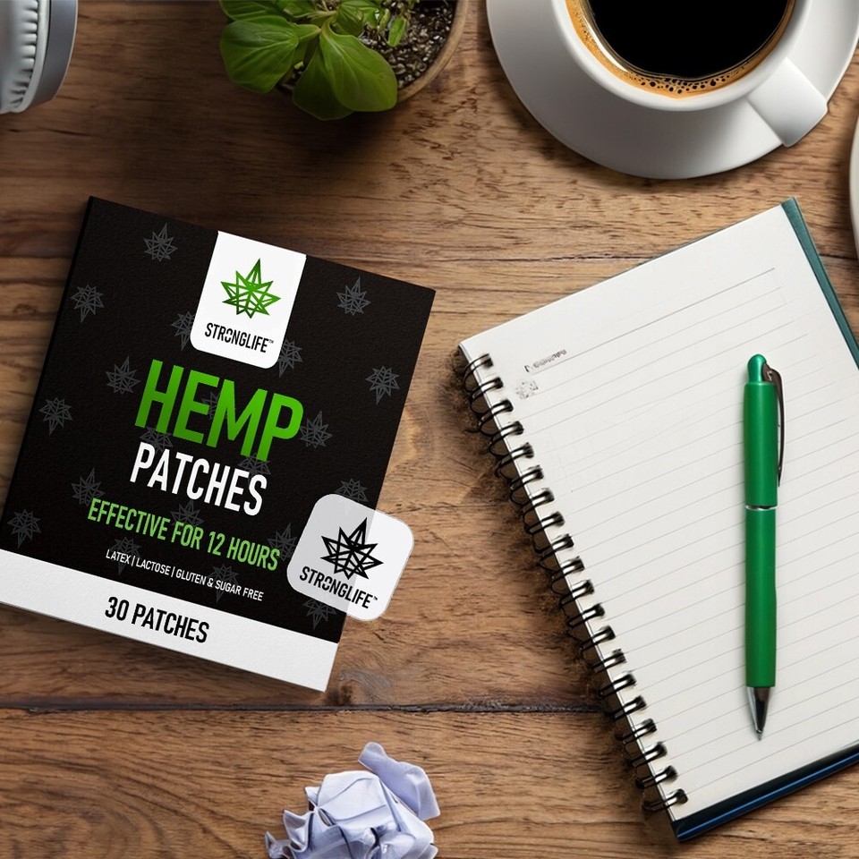 StrongLife Hemp Patches - 30 Hemp Oil Patches - 70mg Per Patch 2100mg ...