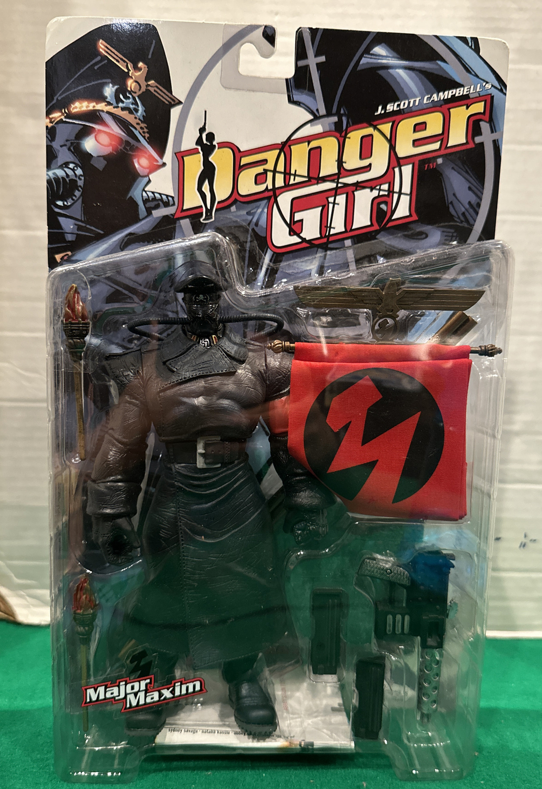 DANGER GIRL MAJOR MAXIM Action Figure McFarlane Toys 1999 NEW/SEALED | eBay