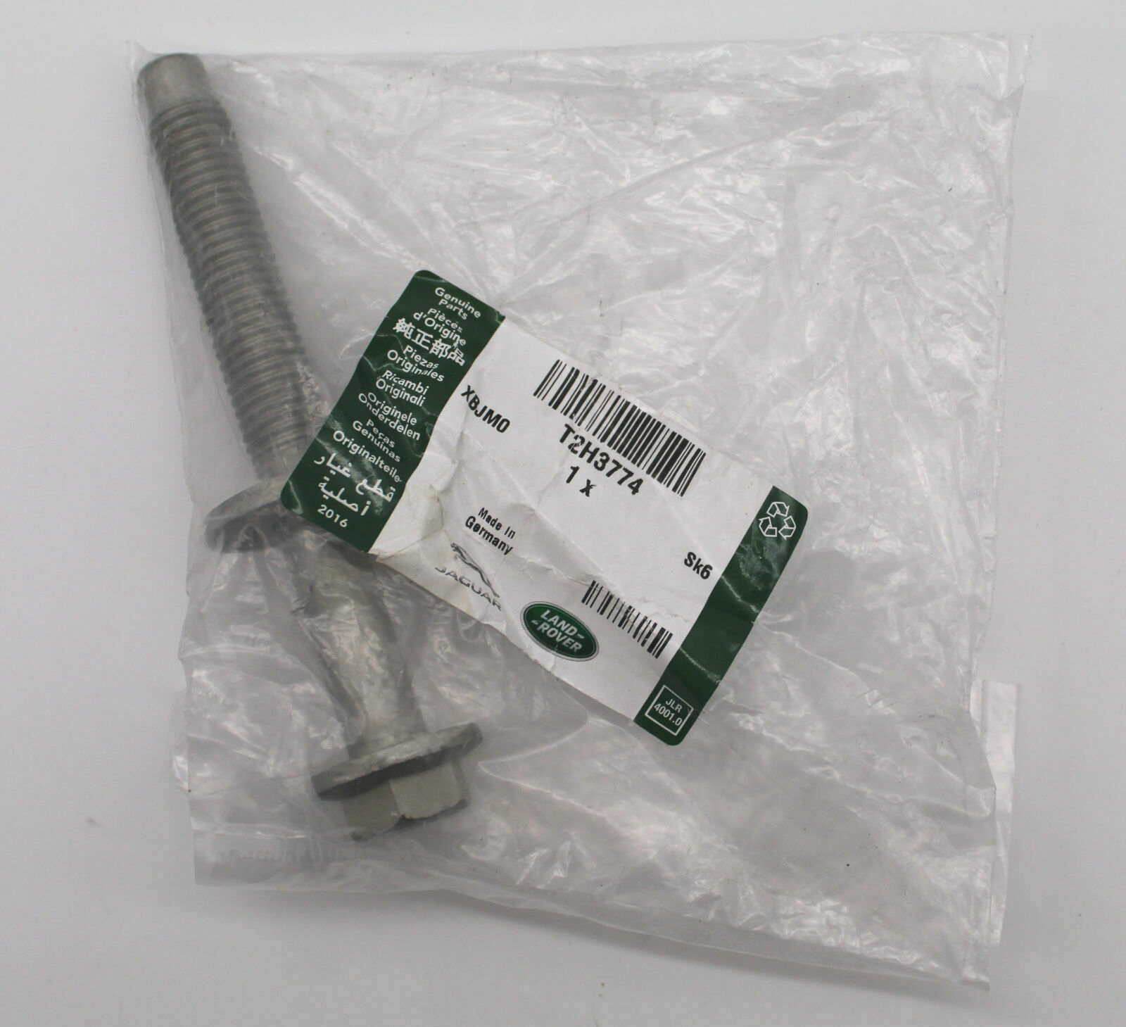 JAGUAR OEM 2017-18 XE Rear Suspension-Lower Control Arm Bolt T2H3774 | eBay