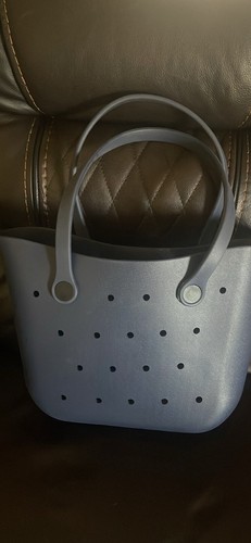 Beach Tote Bag Rubber Basket Travel Beach Pool Sports Outdoor Shoulder ...