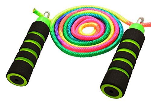 Anna's Rainbow Rope; Durable Outdoor Tie-Dye Cloth Jump Rope for Kids ...