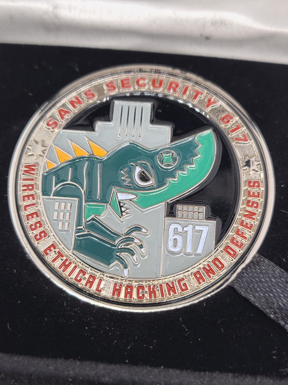 SANS Security 617 Wireless Ethical Hacking & Defense 1.75" Challenge ...