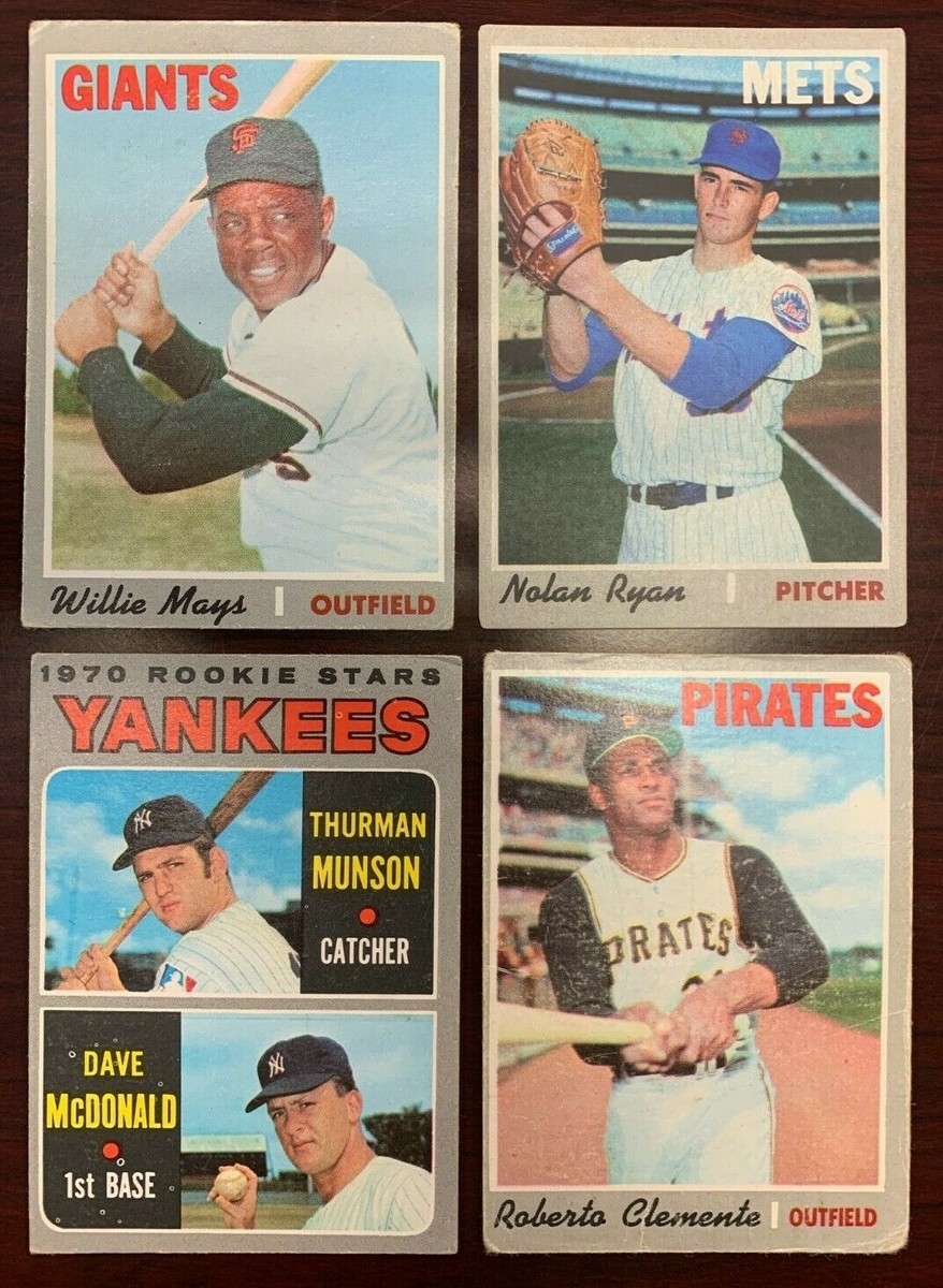 1970 Topps Baseball Card Value 1970 Topps Baseball Checklist, Set