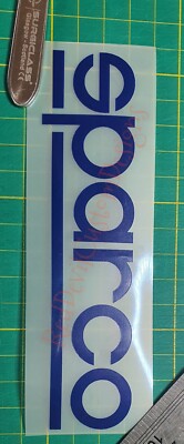 2x Sparco Decal Sticker Bumper Boot Window Tool Box | eBay UK