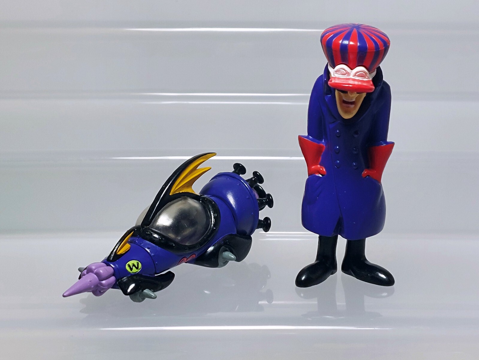 Dick Dastardly Mean Machine Wacky Races HG Series Figure Bandai M04 1.3 ...