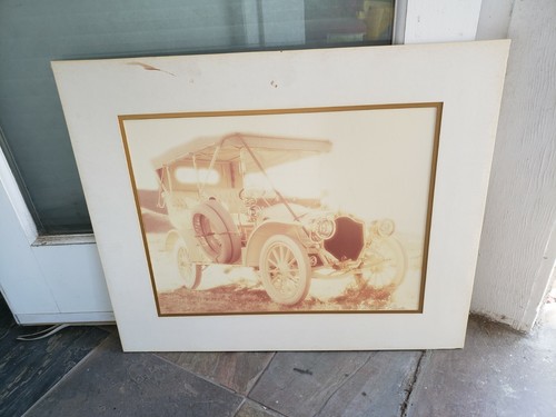 William Plante 1976 Sepia Photograph 1907 Thomas Touring Harrah's ...