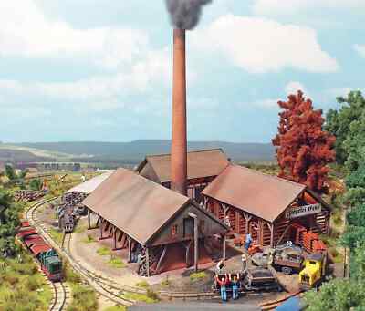 Bush 1550 HO scale 1/87 Brick Kiln with Smokestack | eBay