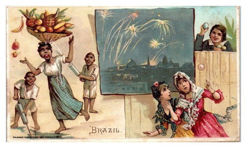 1893 Brazil, Arbuckle Bros. Coffee Victorian Trade Card | eBay