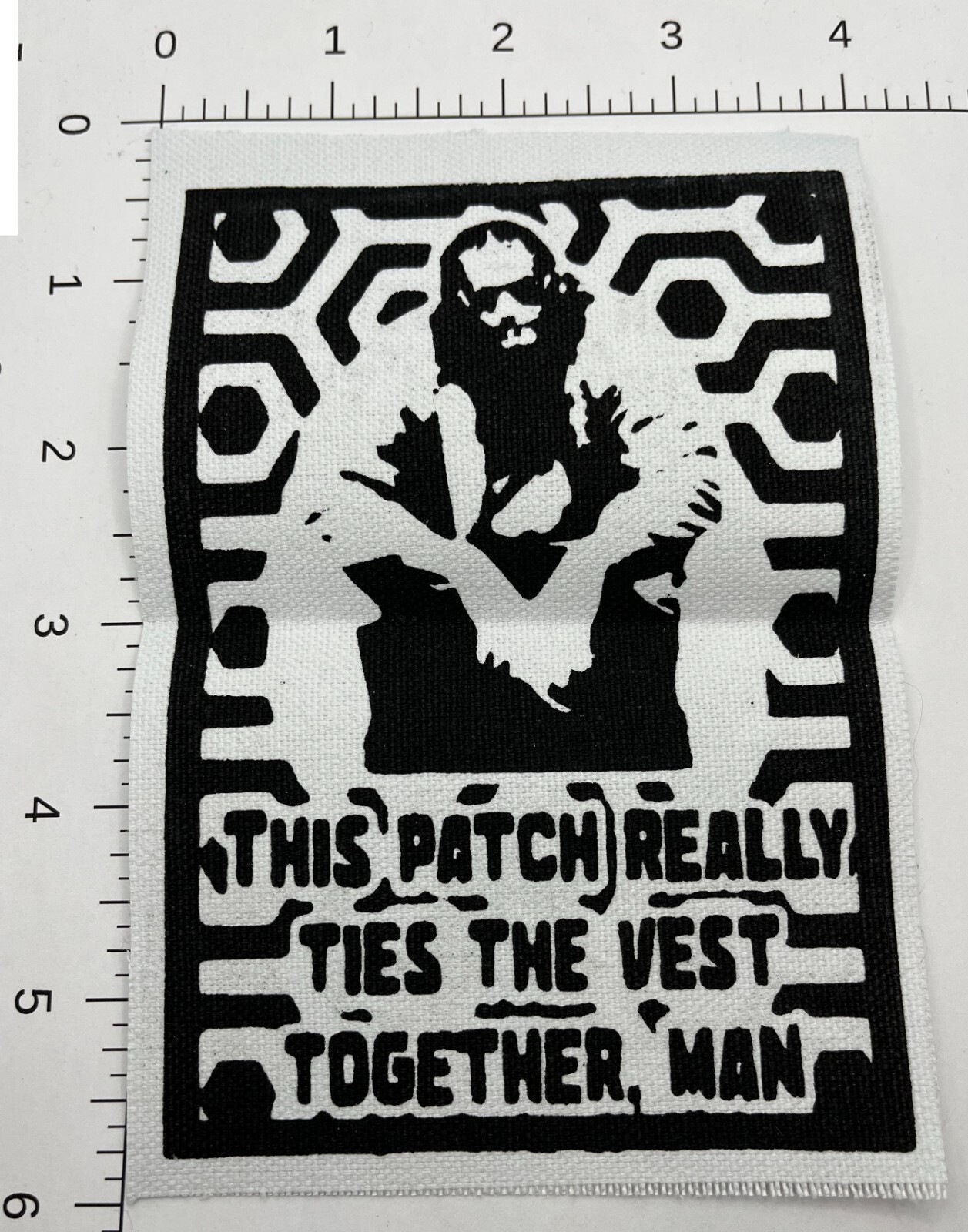 The Big Lebowski Dude Jeff Bridges Sew-on Patch #2 | eBay
