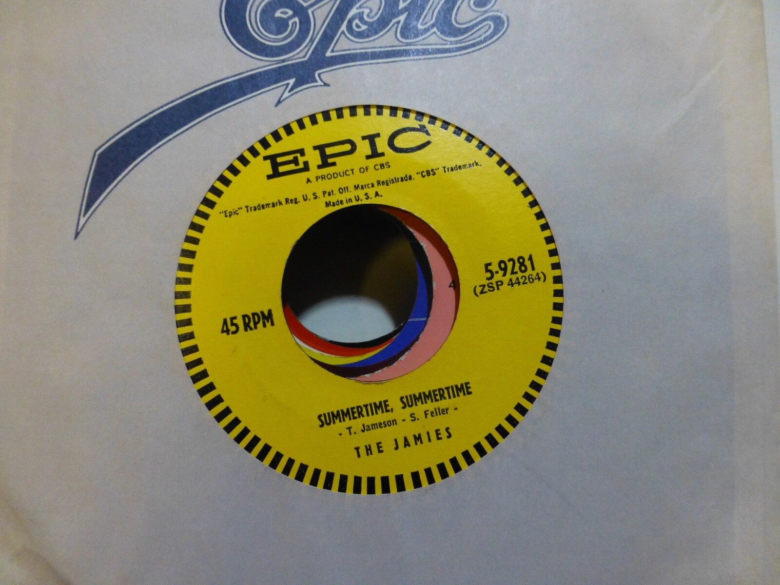 THE JAMIES SUMMERTIME SUMMERTIME & SEARCHING FOR YOU NEAR MINT 45 | eBay