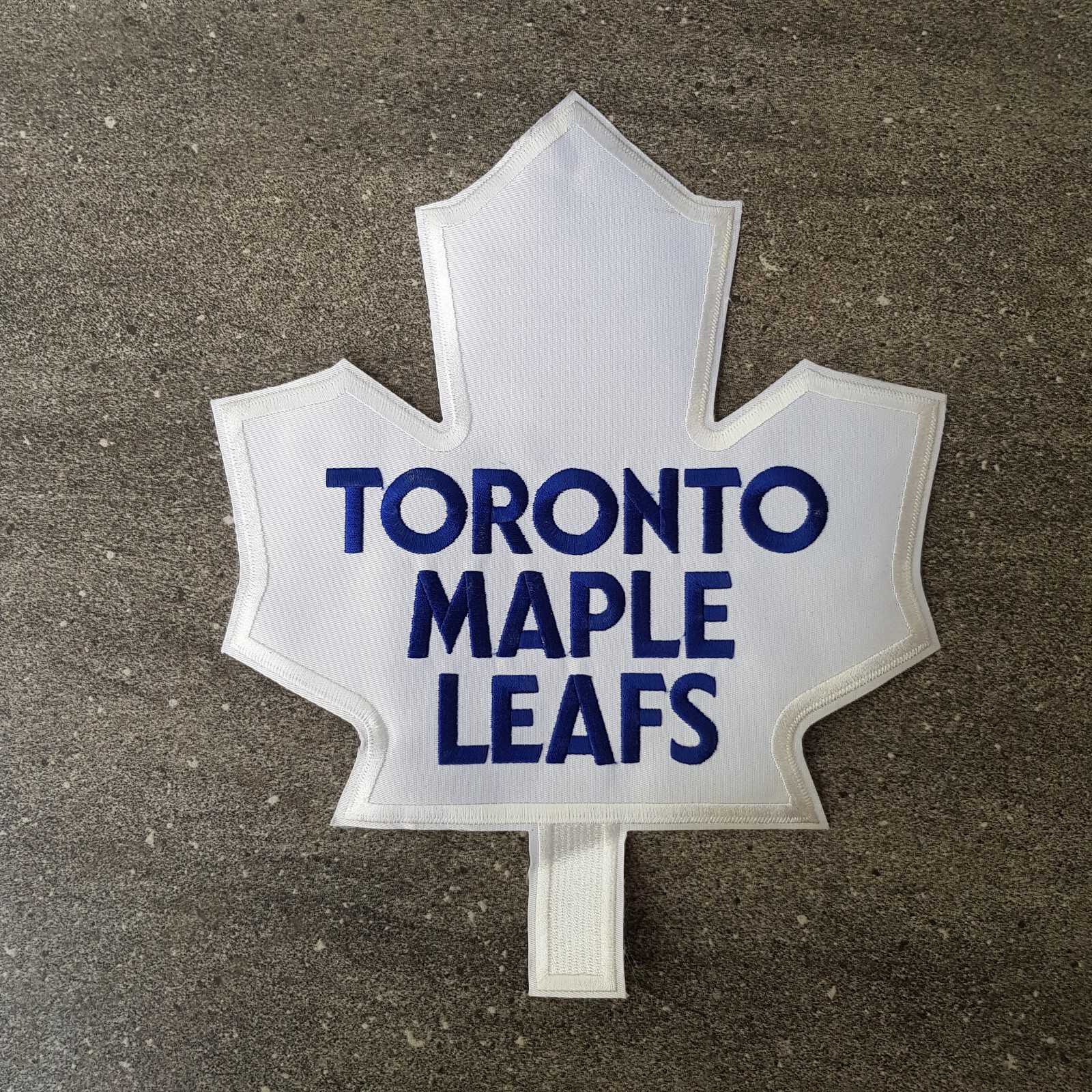 White Toronto Maple Leafs Crest Badge Patch Logo For Jersey Jacket | eBay