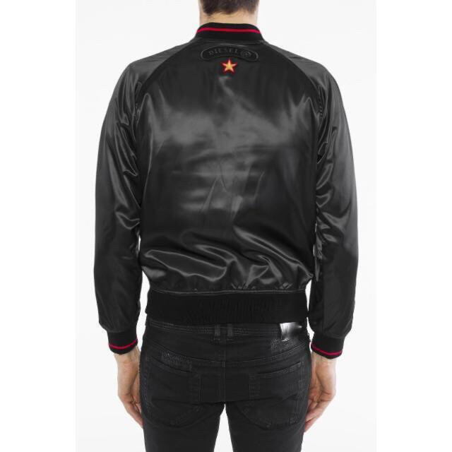 DIESEL Sukajan L ac Milan Bomber Jacket Black No.kr195 | eBay