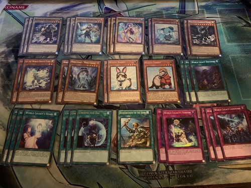 Yu-Gi-Oh! - World Chalice & World Legacy Deck | eBay