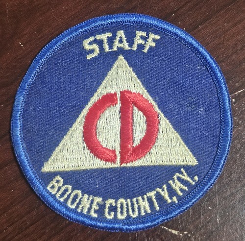 Civil Defense Staff Patch | eBay