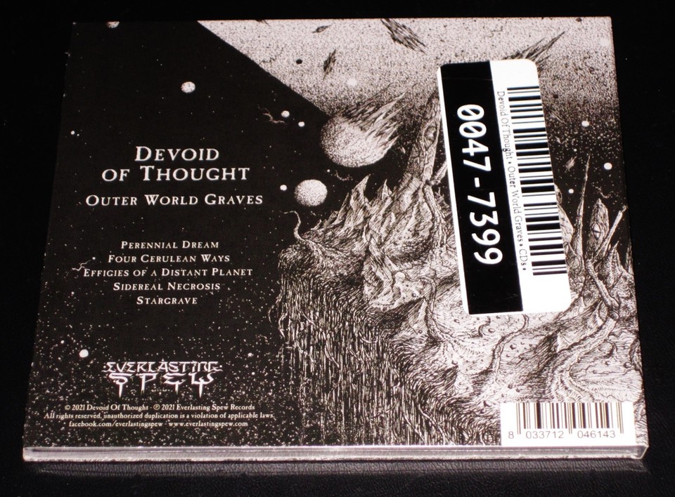Devoid Of Thought: Outer World Graves CD 2021 Everlasting Spew Italy ...