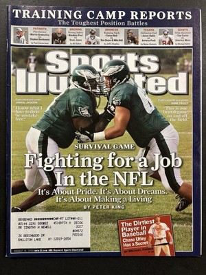 Sports Illustrated August 14, 2006 Eagles Jamaal Jackson Hank Fraley | eBay
