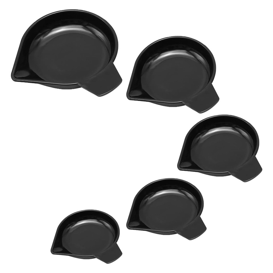 10X 5 Sizes Weighing Powder Pans Scale Pan Narrow Spout Plastic ...