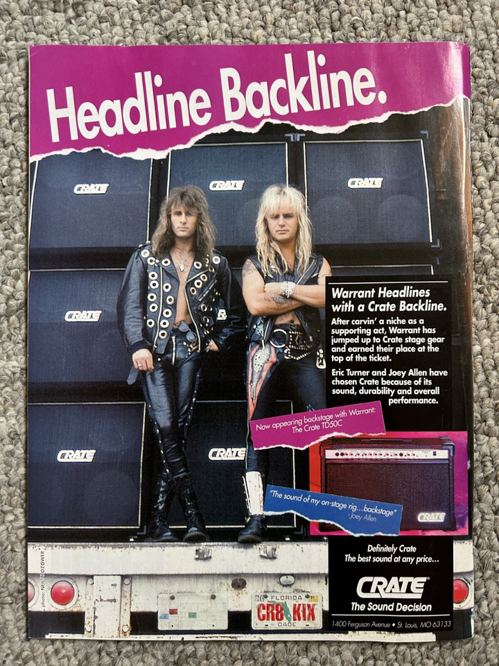 Circus Magazine April 1992 Metallica, Motley Crue, Skid Row, Poison ...