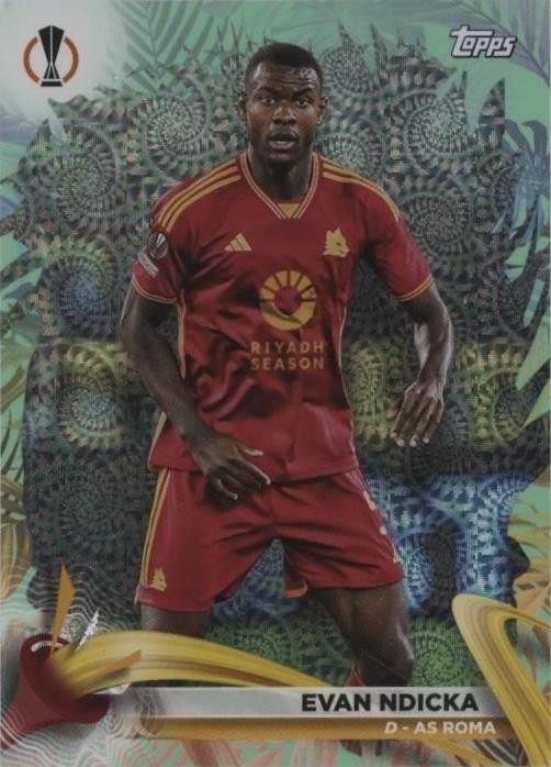 2023-24 Topps Carnaval Edition Uefa Club Competitions - Evan Ndicka #91 ...