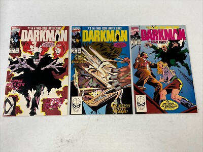 Darkman 1-3 Limited Series (Marvel 1990) Full Set | eBay