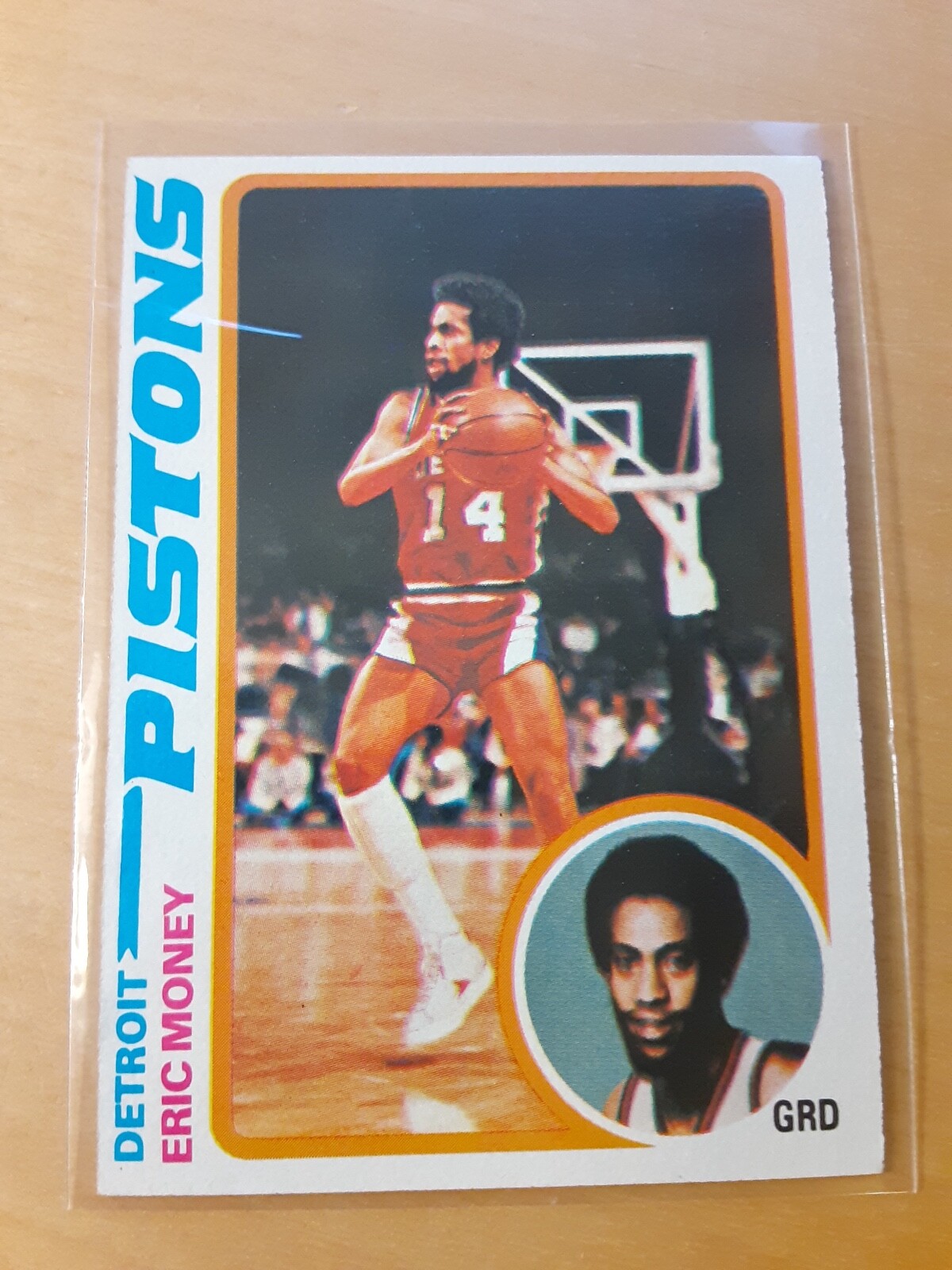 1978/79 Topps#104 Eric Money Detroit Pistons Basketball Card, Guard ...