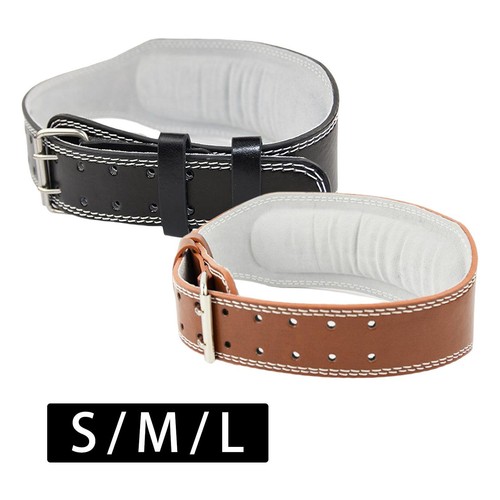 Weight Lifting Belt Body Building Exercise Waist Protector Support ...