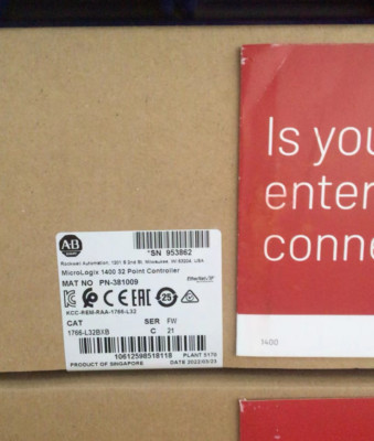 In Stock Newest original In Box AB 1766-L32BXB / B MicroLogix 1400 32 ...