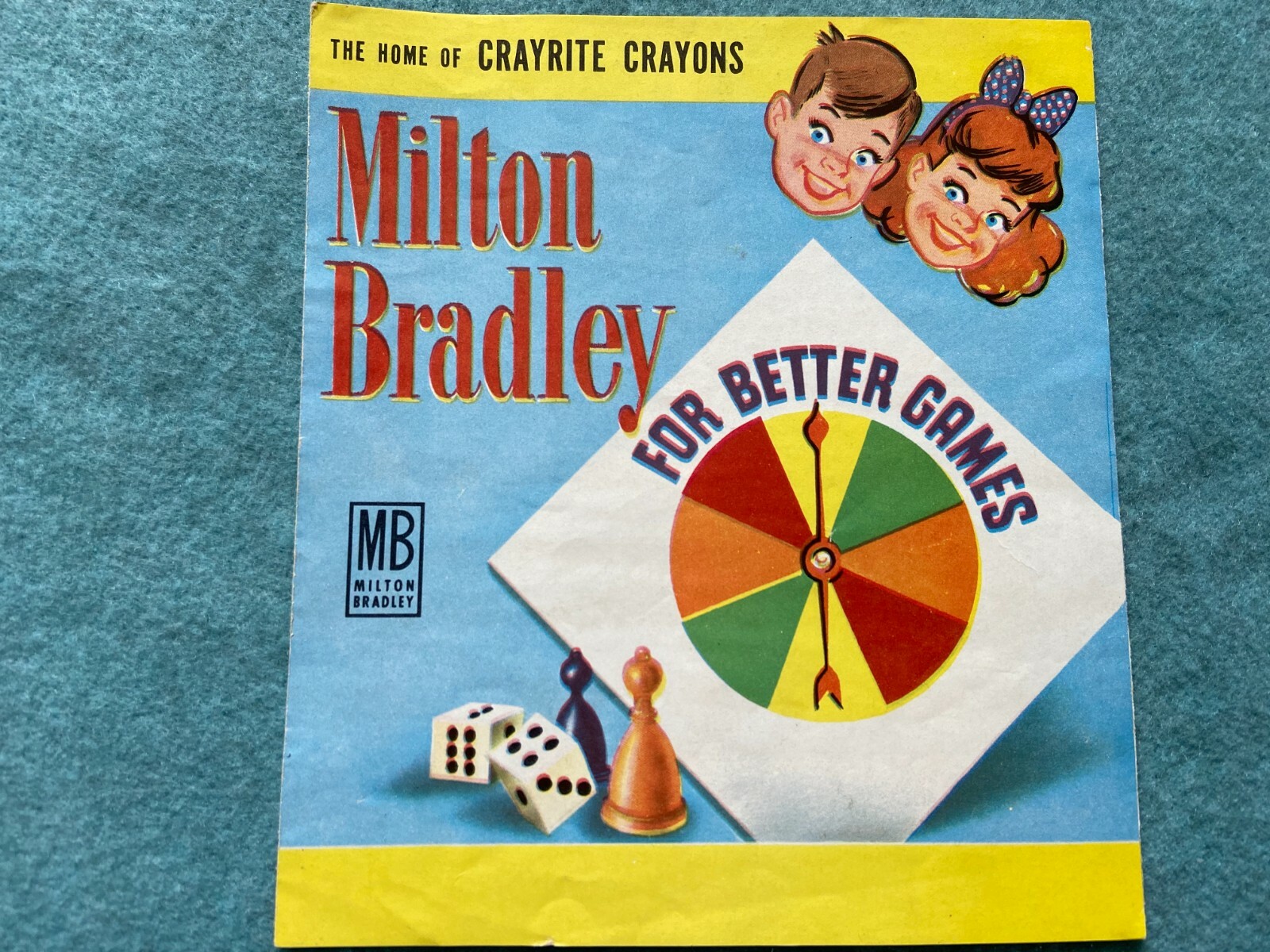 Vintage Milton Bradley Games Brochure | eBay
