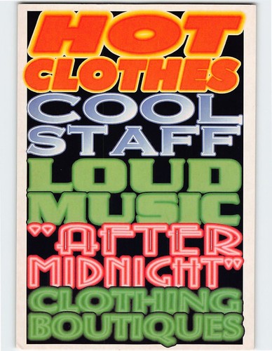Postcard After Midnight Clothing Boutiques Baltimore Maryland USA | eBay