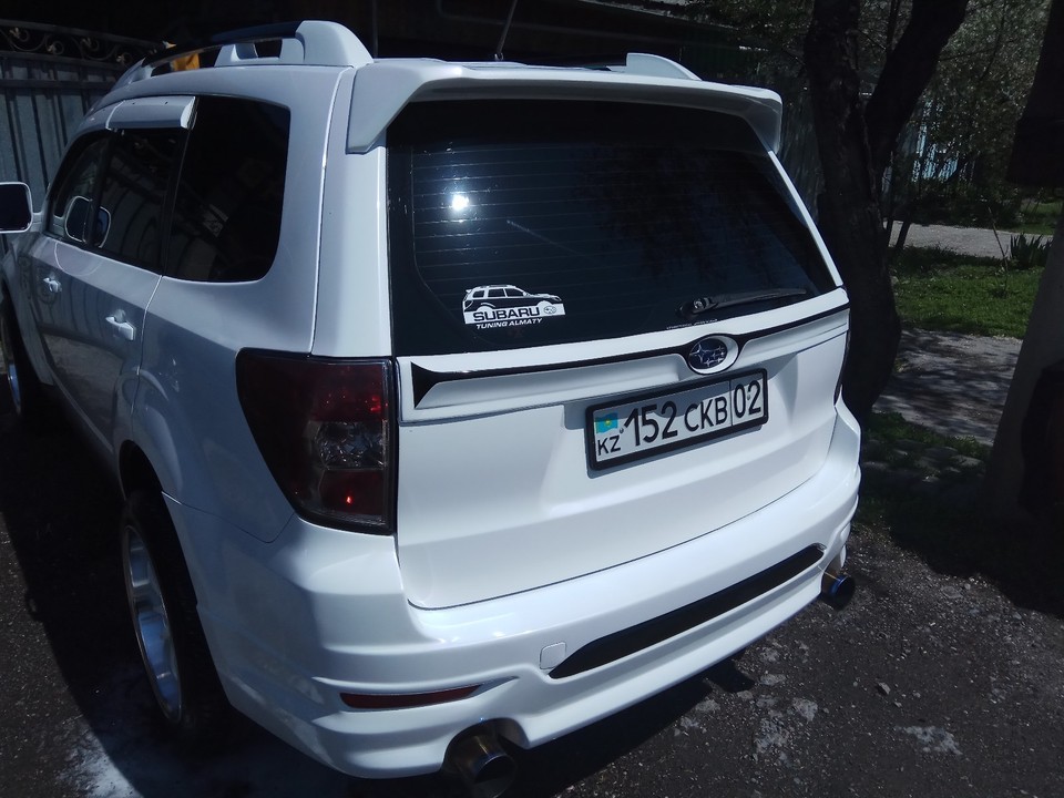 STI wing spoiler for subaru forester SH 2008-2012 | eBay