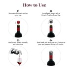 Coravin Screw Caps - Pack of 6 - Preserve Wine for Years - Accessory ...