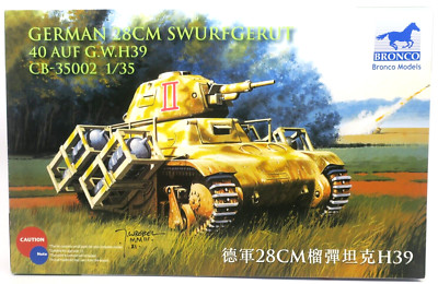 Bronco 1/35 German 28CM Swurfgerut 40 AUF G.W.H.39 Model Kit CB35002 | eBay