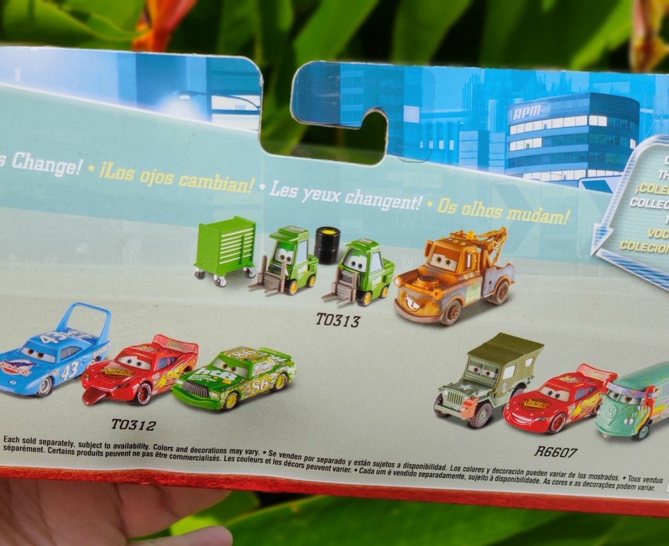 Disney CARS Piston Cup - 3 Cars Gift Pack - “Eyes Change! (2009) | eBay
