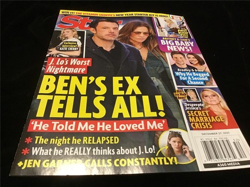 Star Magazine December 27, 2021 Ben’s Ex Tells All! Britney, Bradley | eBay