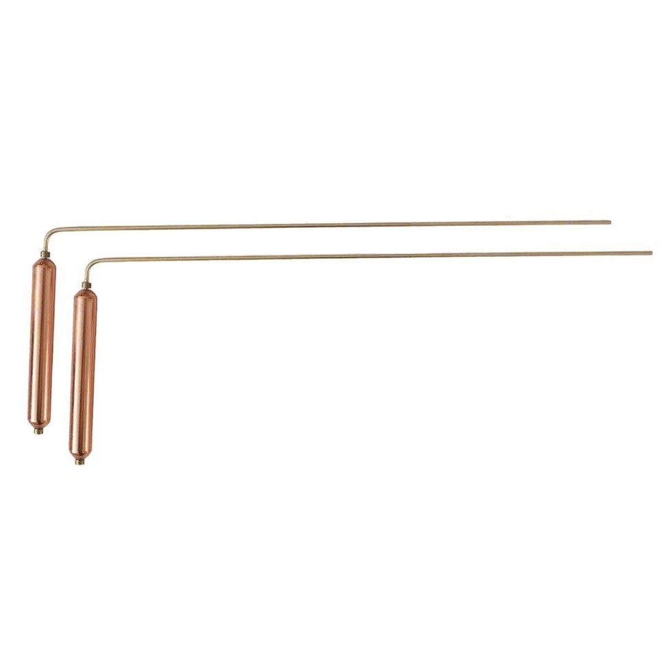 2 Pack Copper Divining Rods for Metal Detection and Water Sourcing ...