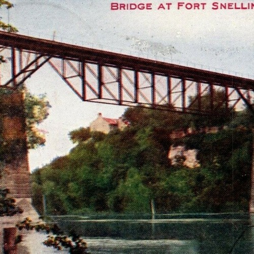 Bridge at Fort Snelling Minnesota 1909 Vintage Postcard 3985 | eBay