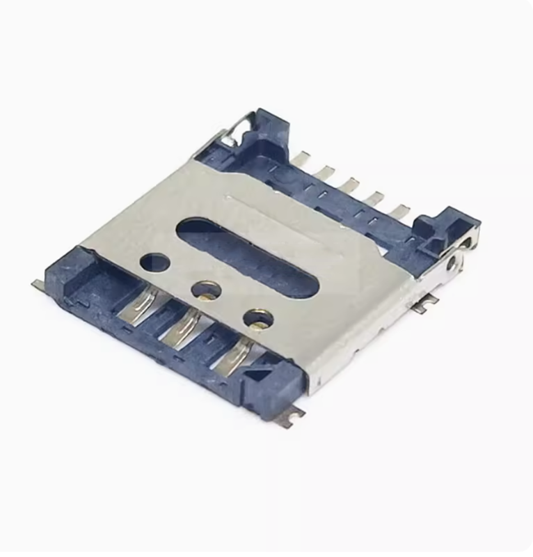 NANO SIM Card Slot Socket Reader Board SIM Card Holder 6 Pin Gold ...