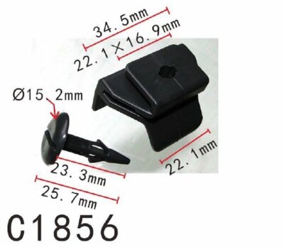 20pcs Fit Front Fender Push-Type Retainer Toyota 53879-0R010 53879 ...